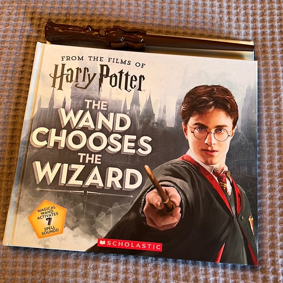 Scholastic | Other | The Wand Chooses The Wizard Book | Poshmark
